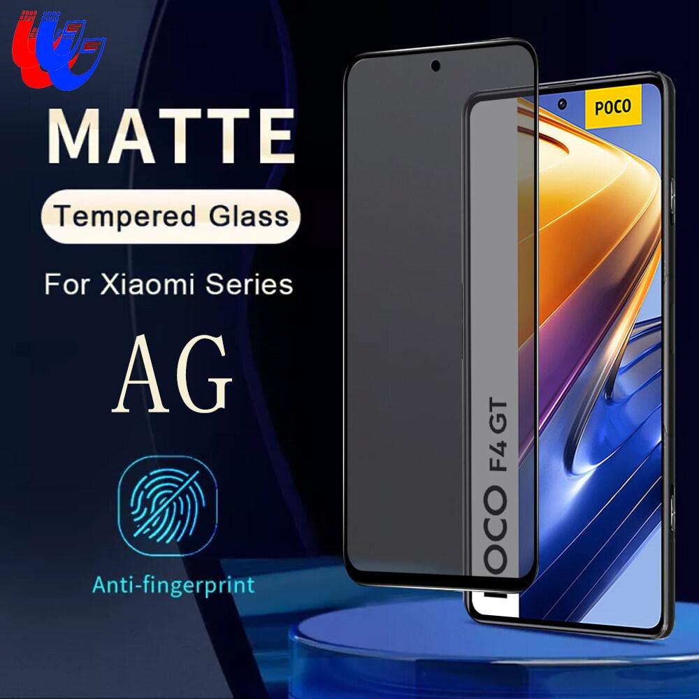 3-1Pcs 9D Matte กระจกนิรภัยสำหรับ Xiaomi Poco F4 GT 5G Redmi 10C 11 Pro ...