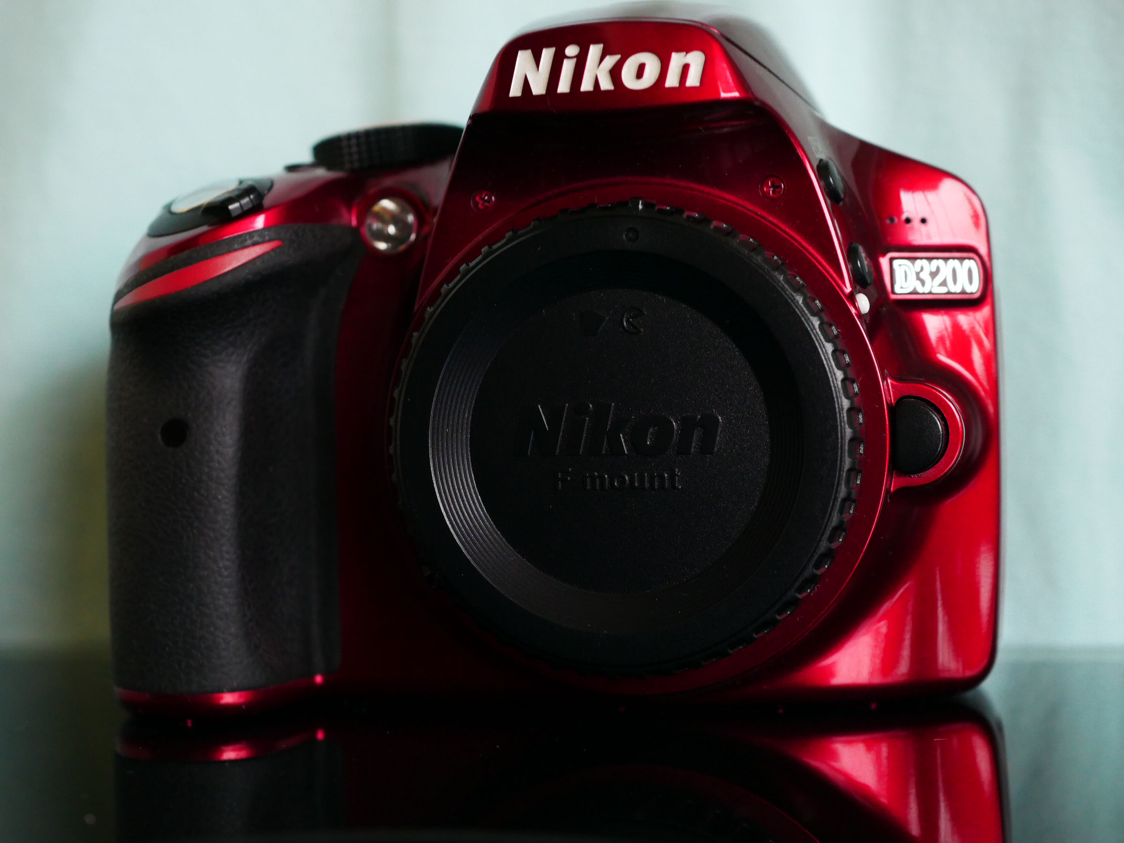 Nikon D3200 24MP DSLR camera Red Body - Nick's - ThaiPick