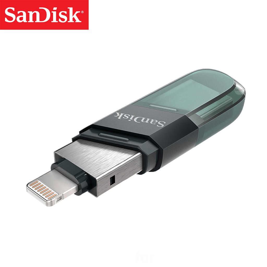 SanDisk iXpand Flash Drive Flip 128GB (SDIX90N-128G-GN6NE) แฟลชไดร์ฟ ...