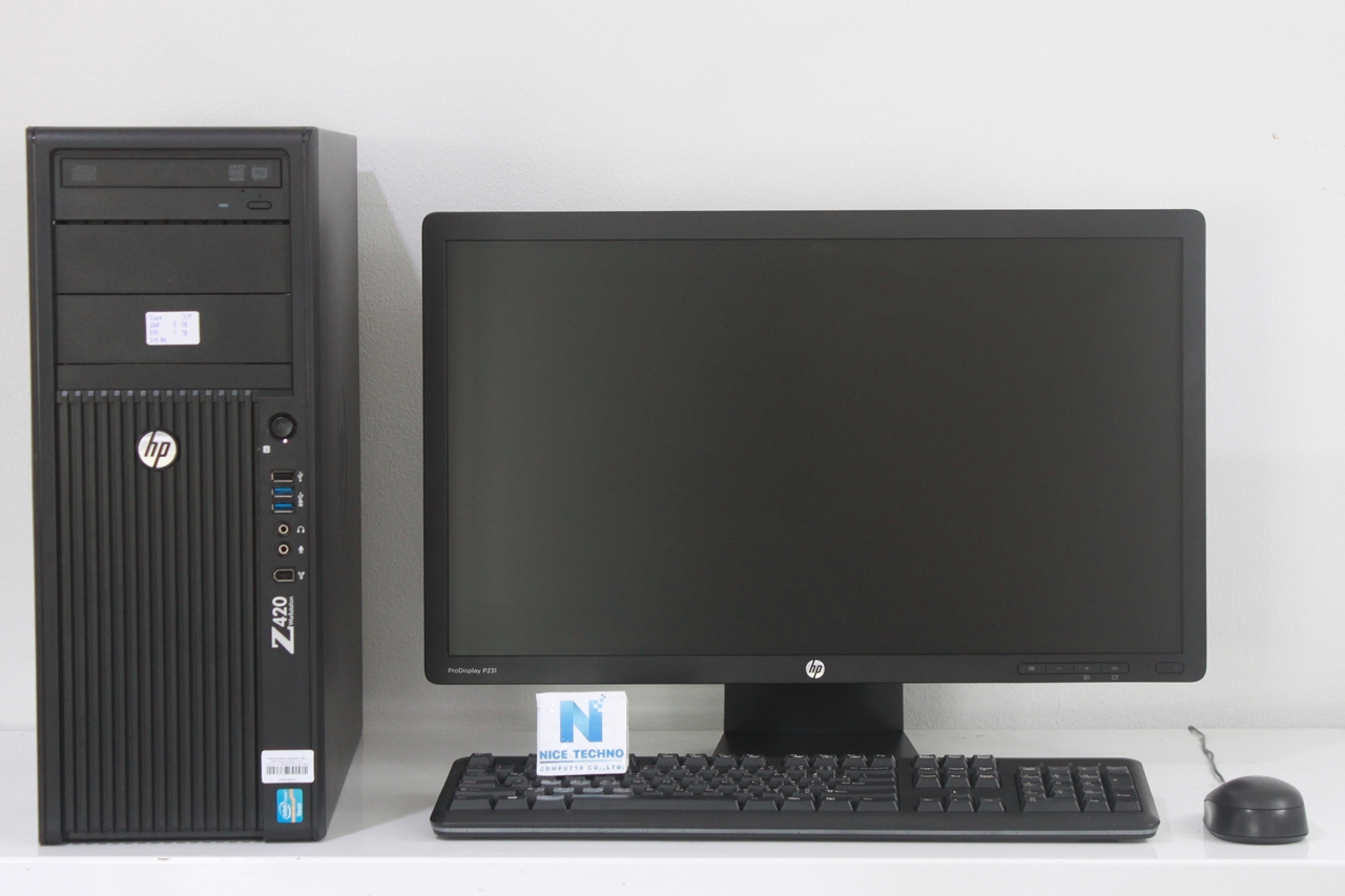 HP Workstation Z420 / Intel Xeon E5-1620 v2.0 3.7 GHz / LGA 2011 / DDR3 ...
