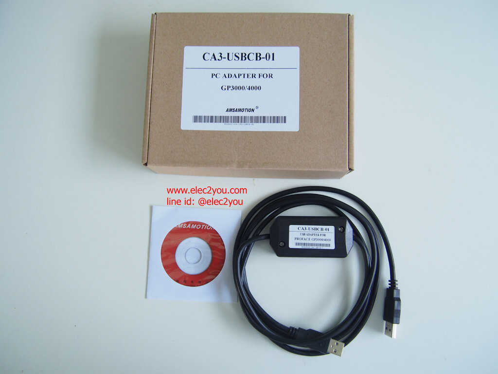 สาย CA3-USBCB-01 GP3000/4000 - VR AUTOMATION - ThaiPick