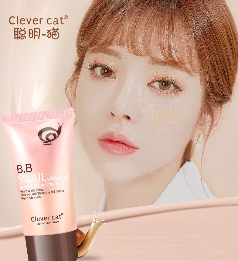 บีบีหอย BB.Snail whitening blemish balm cream - Kiss Me Store - ThaiPick