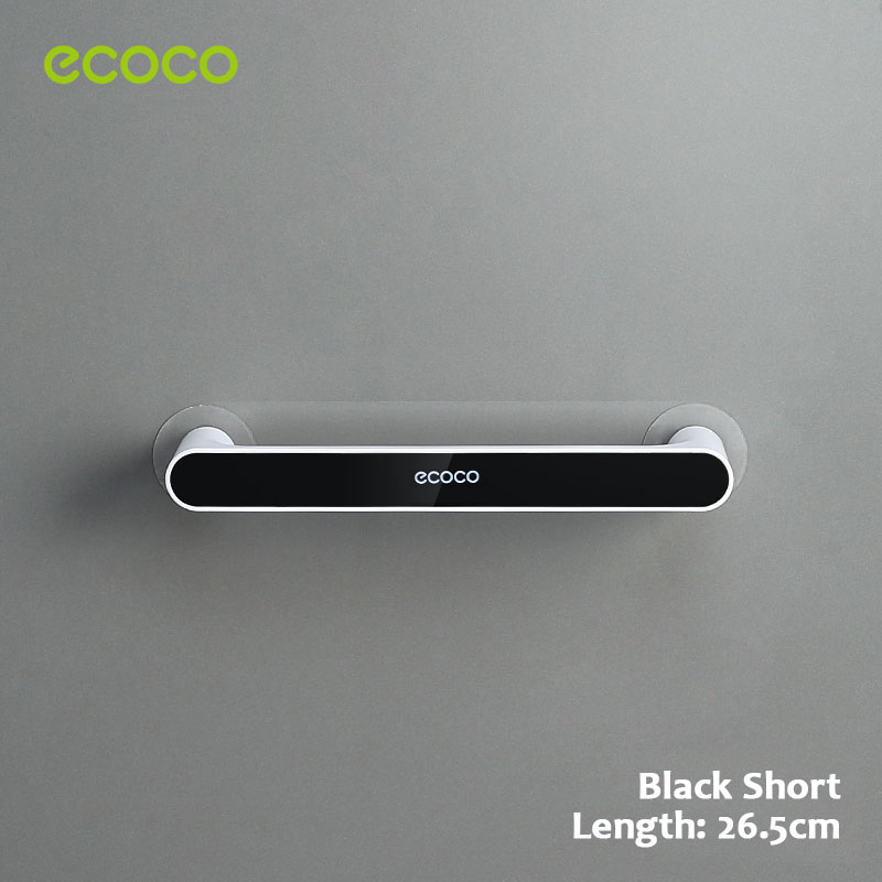 (พร้อมส่ง)ECOCO ราวแขวนผ้าในห้องน้ำ ติดผนัง รุ่นไม่ต้องเจาะ ที่แขวนผ้าเช็ดตัว เสริมประหยัด ...