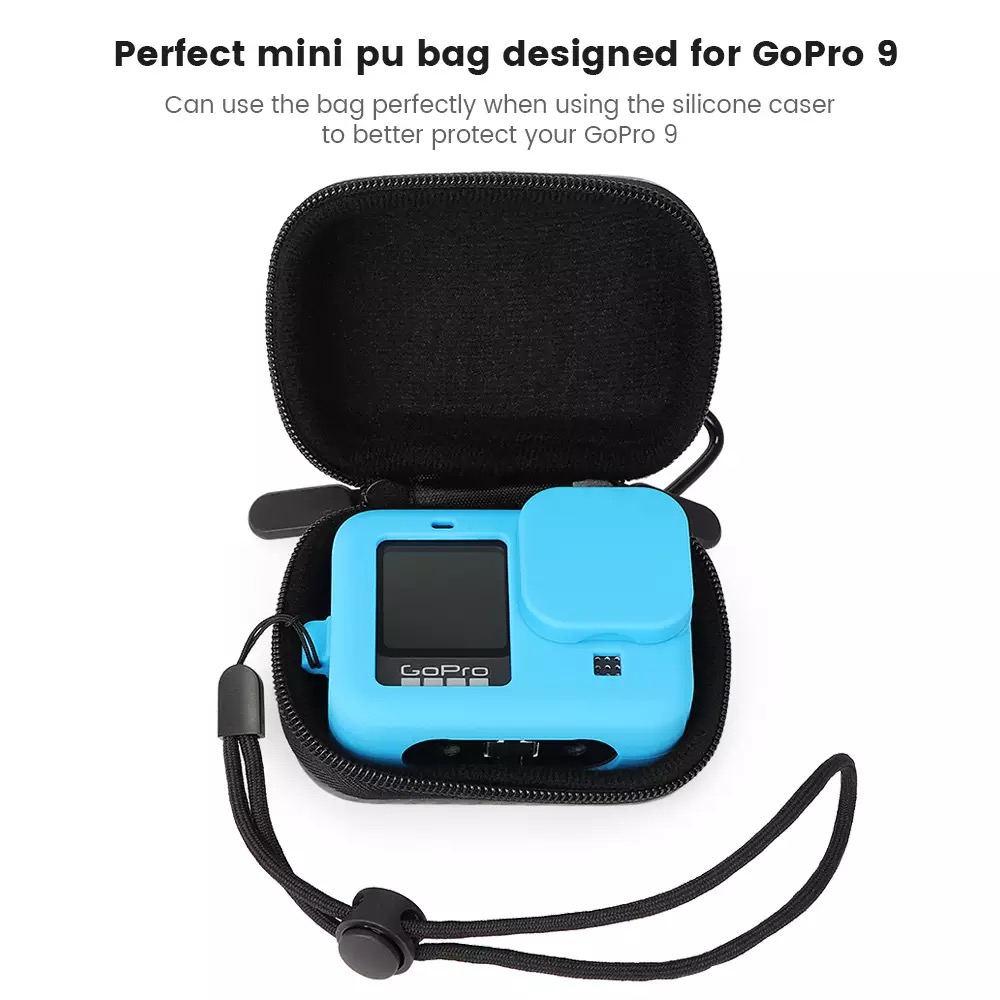GoPro 10 9 8 Mini PU Protective Bag ลายเคฟล่า Waterproof for DJI OSMO ...