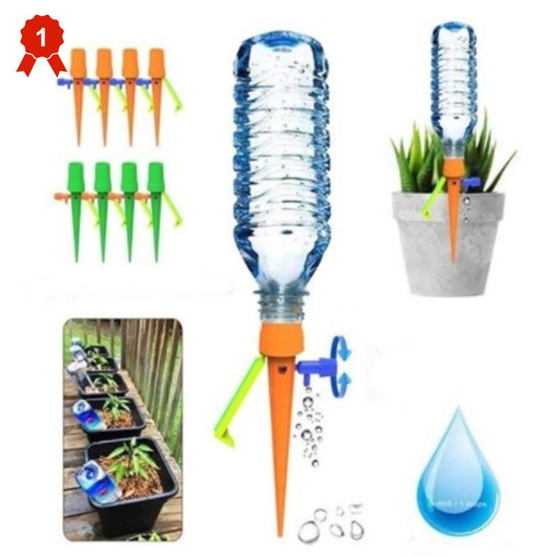 2pcs Automatic Adjustable Water Flow Drip Irrigation Switch Irrigation ...