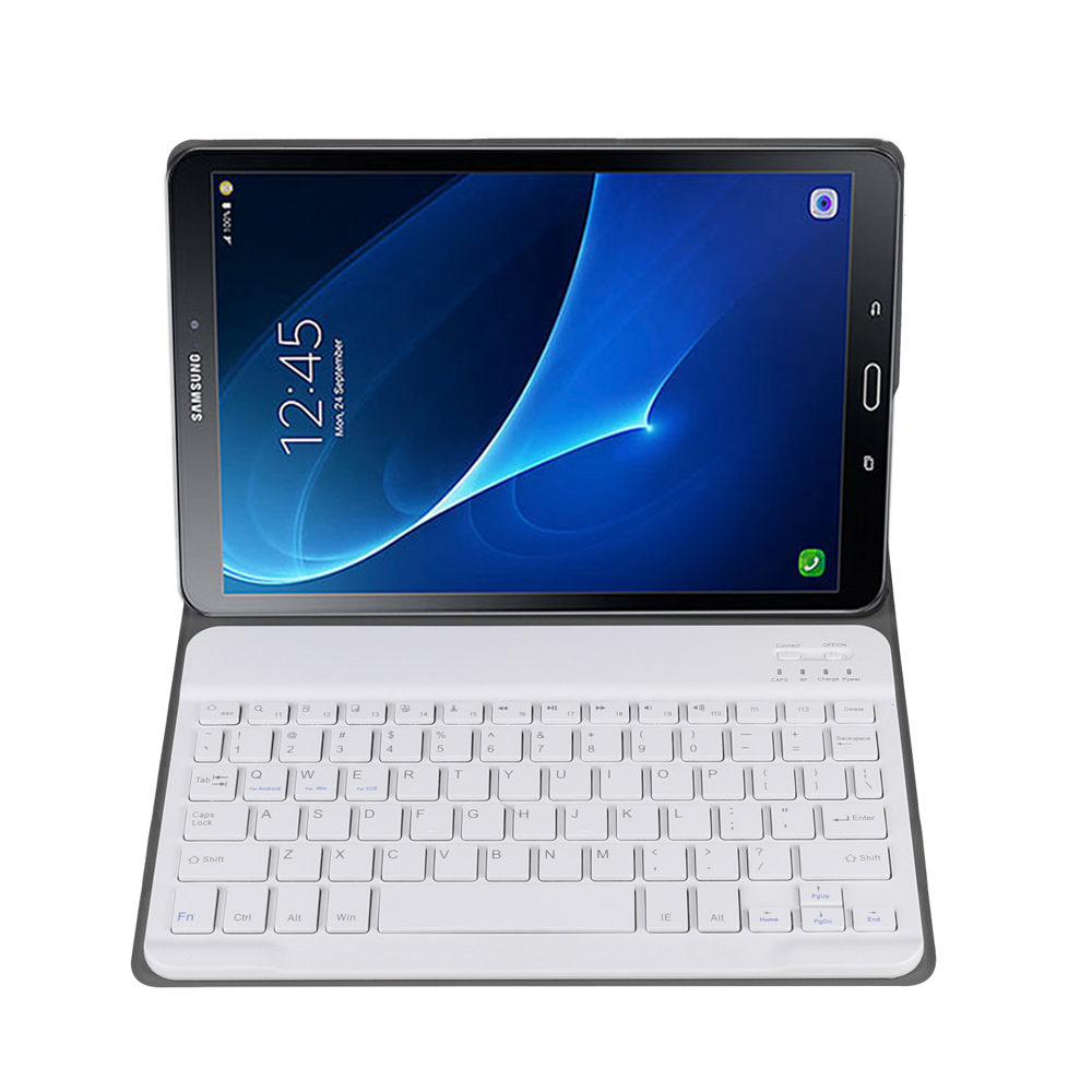 Wireless Keyboard Leather Case for Samsung Galaxy Tab A A6 10.1 2016 ...