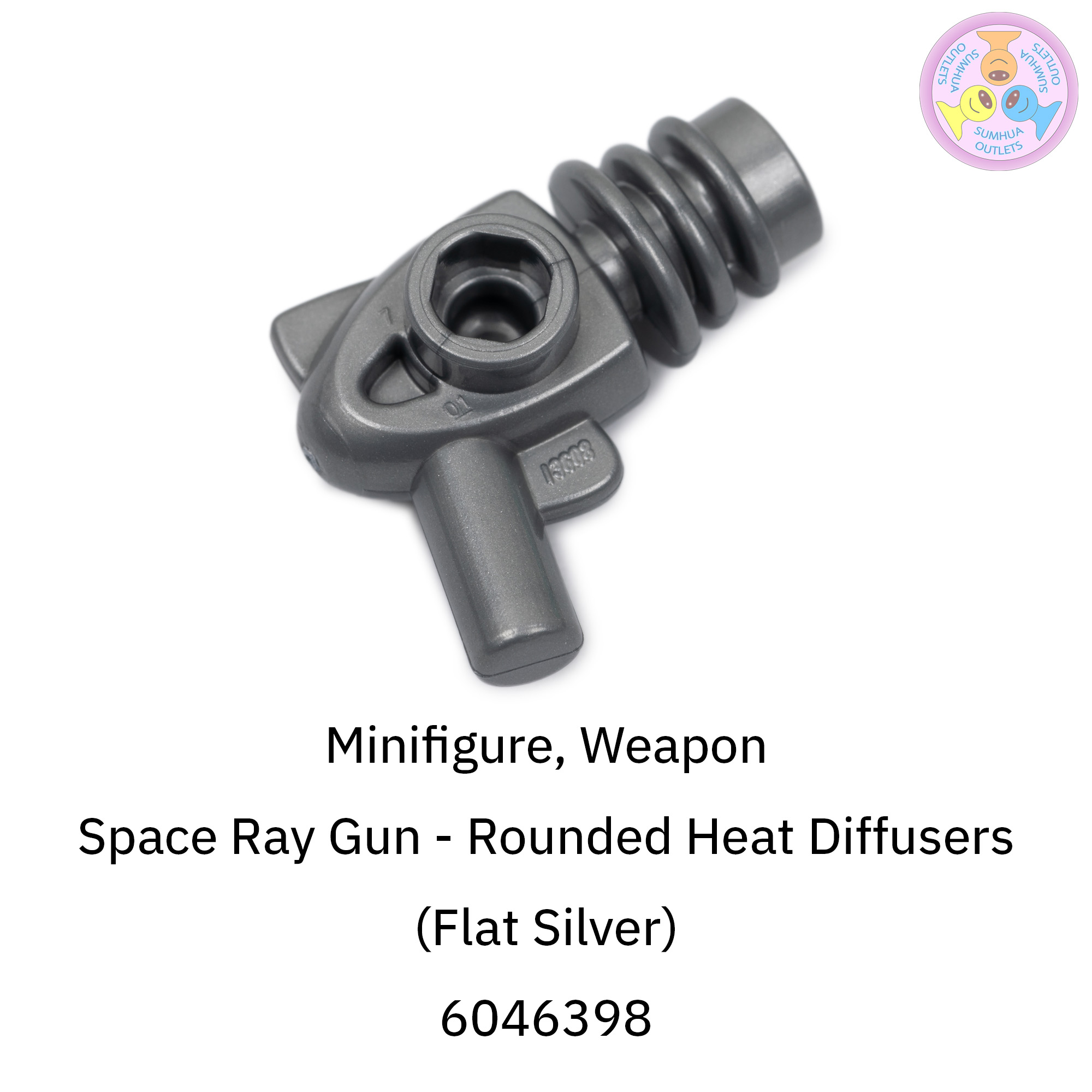 ชิ้นส่วน เลโก้ LEGO Part No. 13608, Minifigure, Weapon Space Ray Gun ...