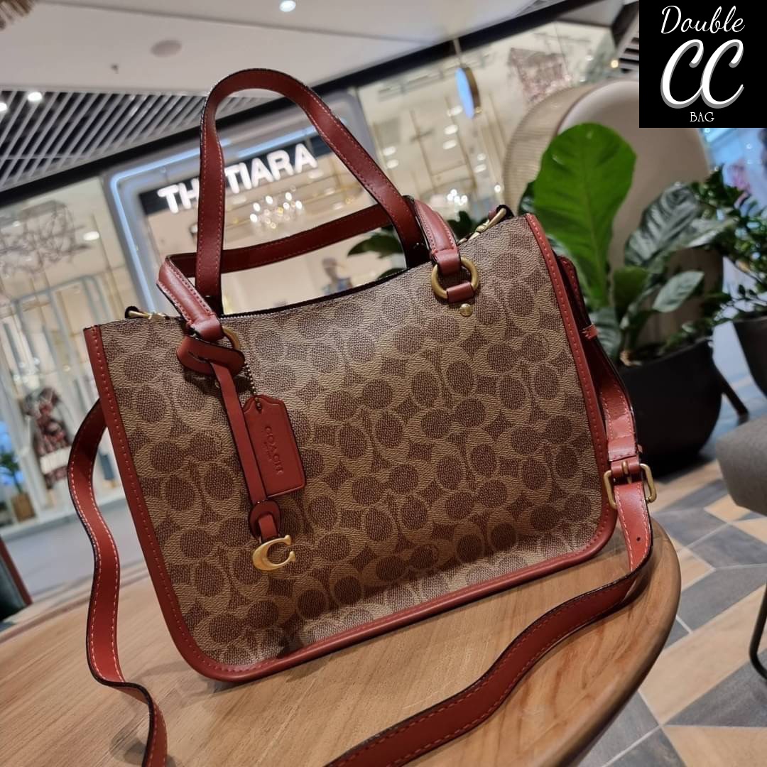 (แท้ ????%‼ Factory) COACH 2312 SMALL TOWN BUCKET BAG IN SIGNATURE ...