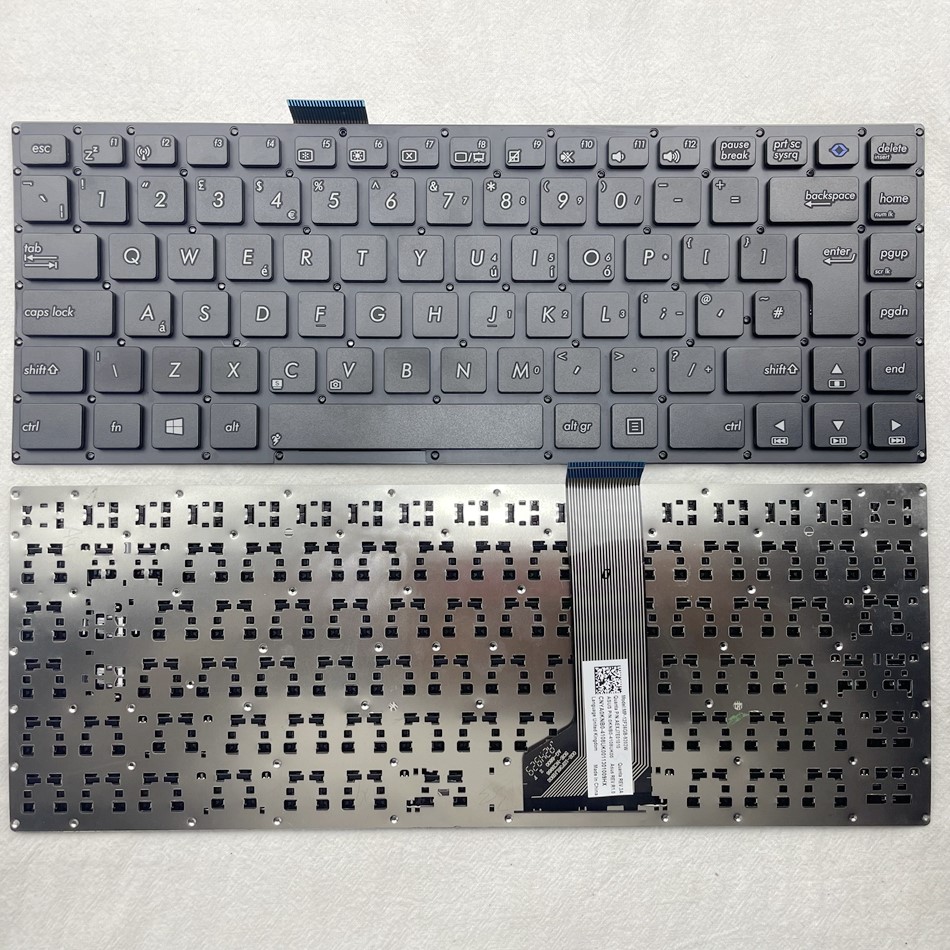 UK Laptop Keyboard For ASUS VivoBook S400 S400C S400CA S400E Black UK ...
