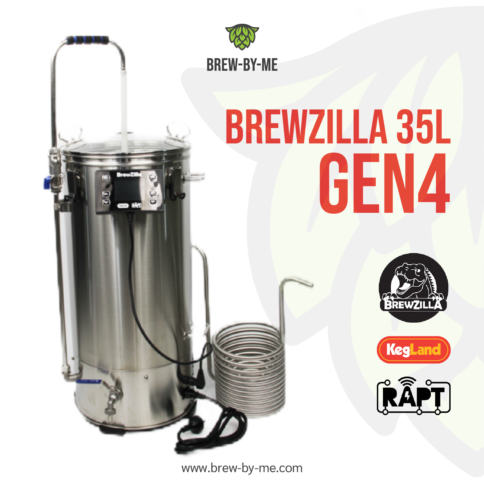 BrewZilla 35L – Gen 4 หม้อต้มเบียร์ไฟฟ้า | Lazada.co.th