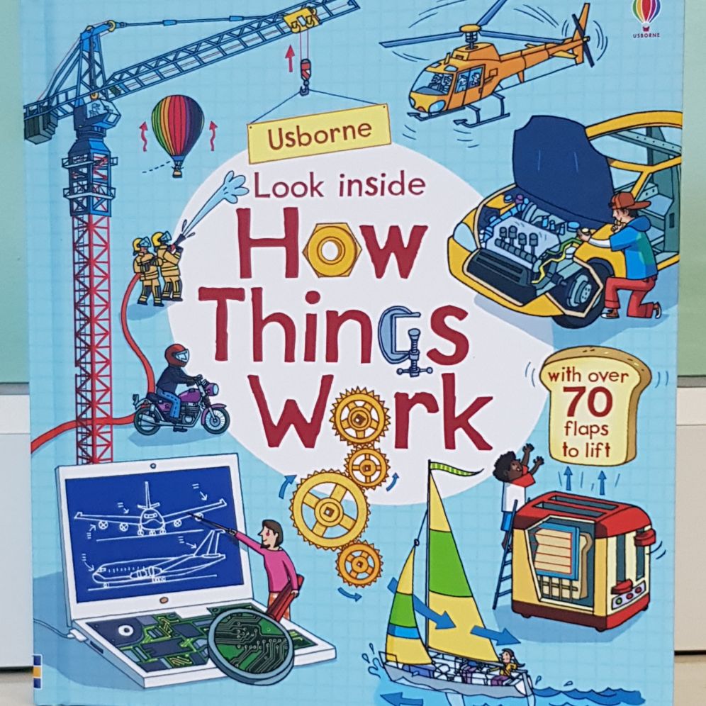 Look inside How things work board book เหมาะสำหรับ 3+ กระดาษแข็งหนาทุก ...