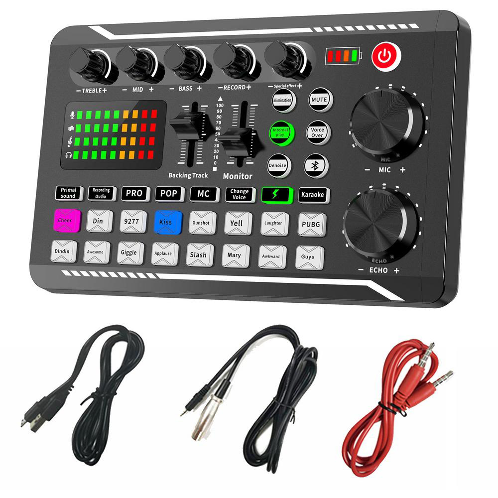 เซ็ตครบชุดคาราโอเกะคุณภาพสูง ไมโครโฟนไร้สาย Universal Wireless Microphone Series HZ-108 และ Live ...