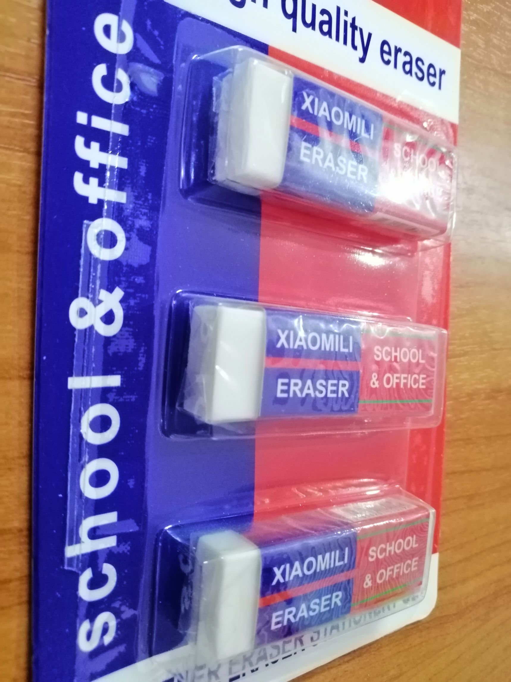 ยางลบ ยางลบอย่างดี ยางลบดินสอ ยางลบดินสอ 2B Rubber Eraser 3 pcs - Ellie ...