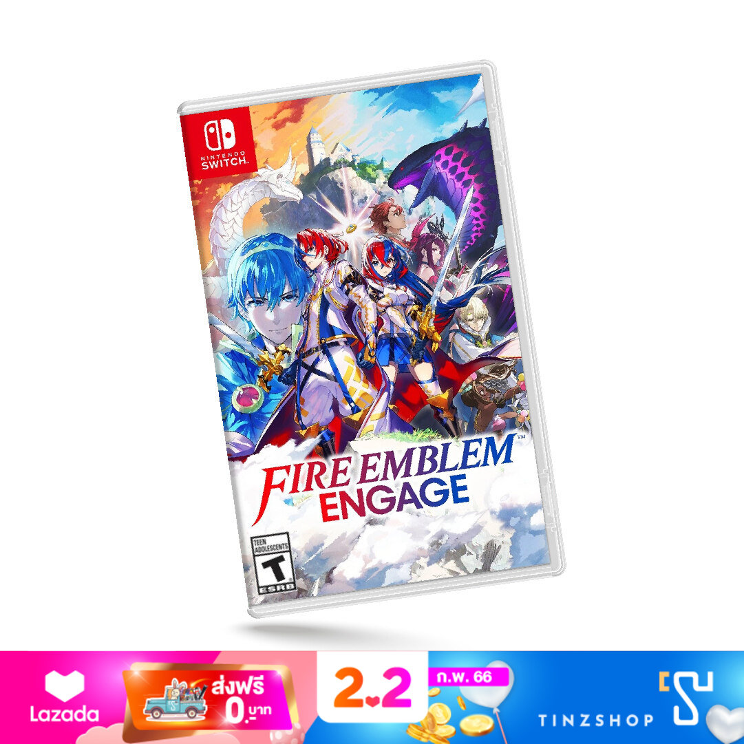 New Arrival Nintendo Switch Game Fire Emblem Engage Zone Asia (English) Zone USUS (English) วาง ...
