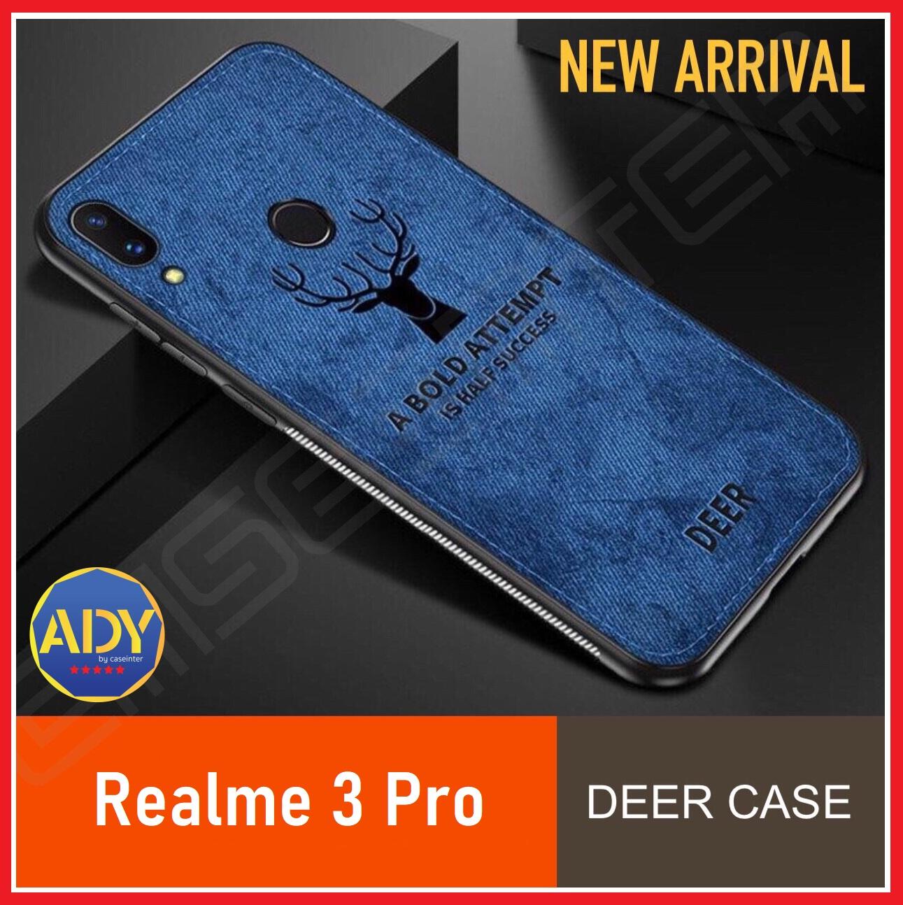 [รับประกันสินค้า] Deer Case Realme 3Pro Case Slim HYBRID Soft สำหรับ เค ...