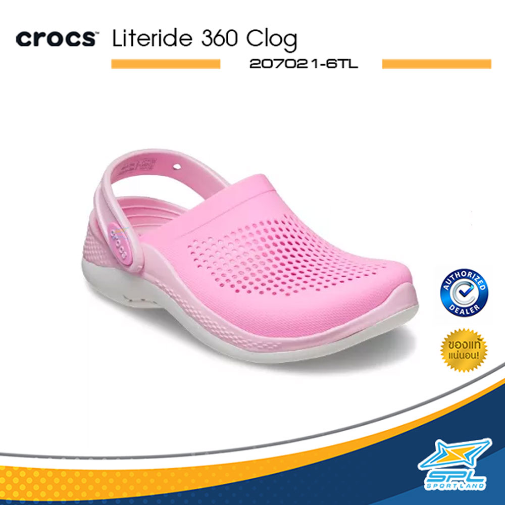 Crocs Collection รองเท้าแตะ รองเท้าแบบสวม สำหรับเด็ก Literide 360 Clog 207668-1DU 207021-0DD ...