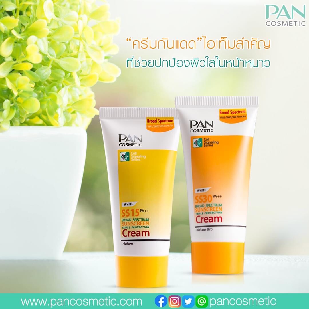 Pan SS30 PA++ Broad Spectrum Sunscreen Cream 30 g.#Beige ครีมกันแดด สี ...