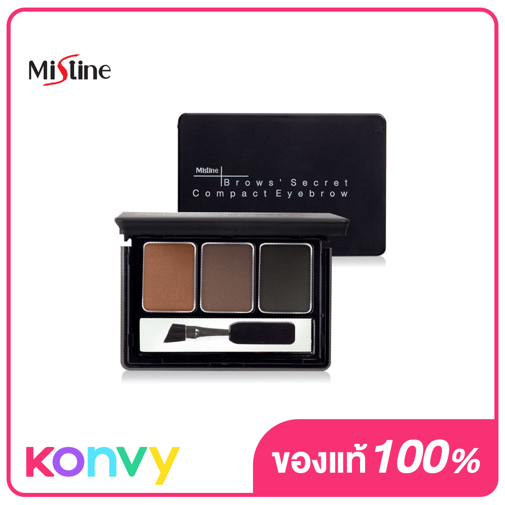 Mistine Brows'Secret Eyebrow [3 x 1.7g] #EB1 - Konvy - ThaiPick
