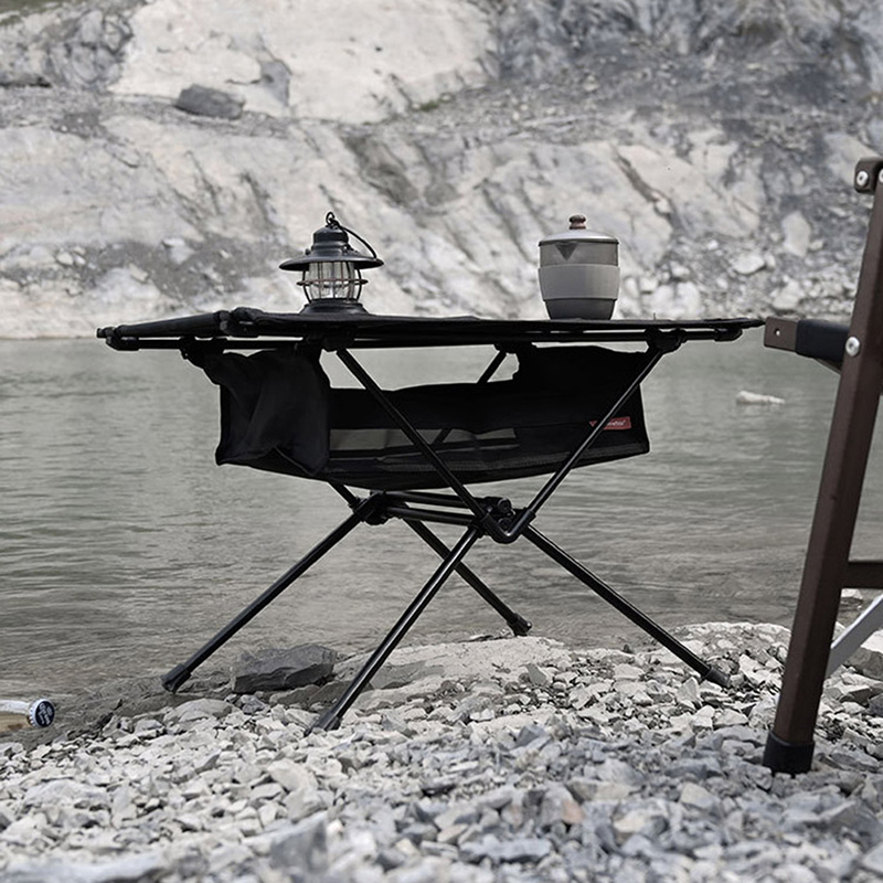 Laoge Outdoor Folding Table Net Bag Storage Bag Under Desk Lightweight ...