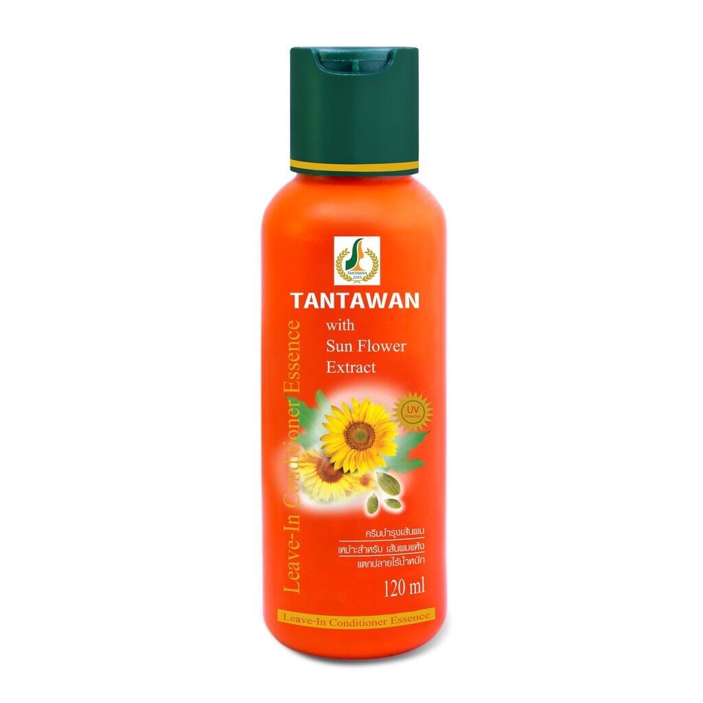 ส่งเร็ว อาหารผม ทานตะวัน Tantawan Leave-in Conditioner Essence ป้องกันผมขาดร่วง แห้งเสีย แตกปลาย ...