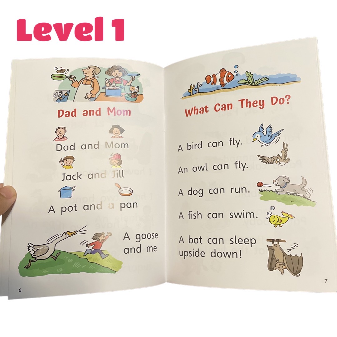 (In Stock) หนังสือหัดอ่านภาษาอังกฤษ I Can Read Level 1-5 (10 Books ...