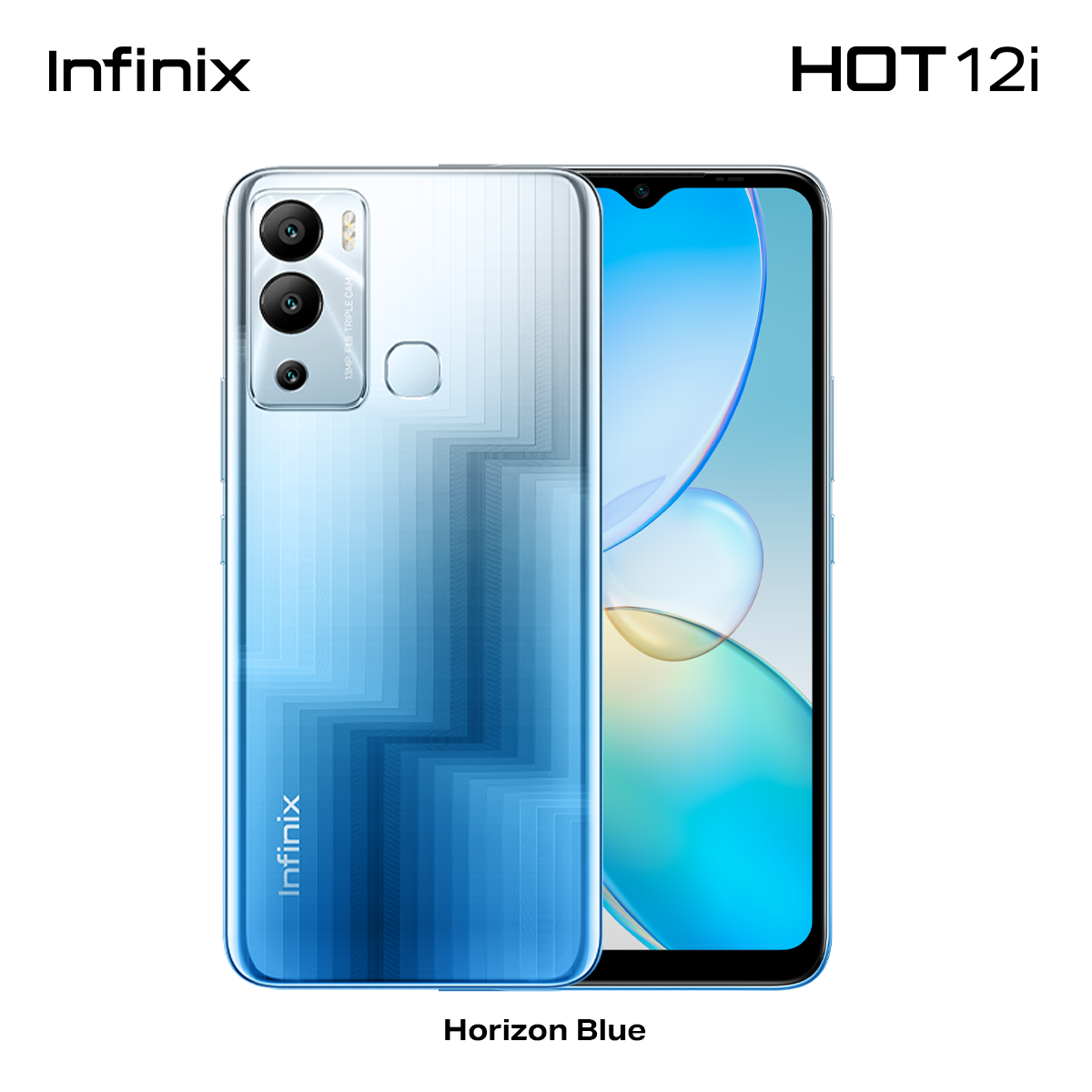 Infinix HOT 12i 64+4GB ผสานแรมได้สูงสุด 7GB หน้าจอขนาด 6.6” HD+ ความ ...