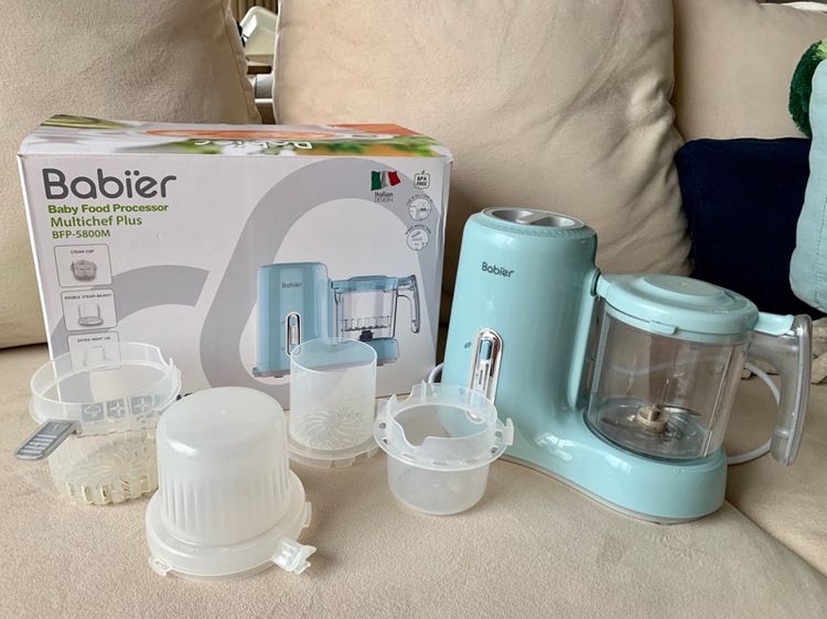 Babier เครื่องนึ่ง เครื่องปั่น อาหารเด็ก BR-5800M Babier Multichef plus ...