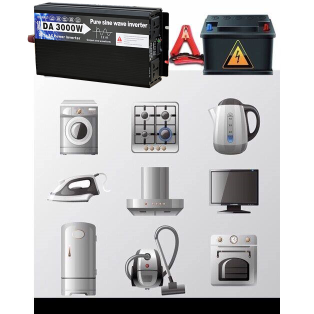 DA อินเวอร์เตอร์ 3000W 24VDC to 220VAC รุ่น SUA-3000A สินค้าพร้อมส่ง ...