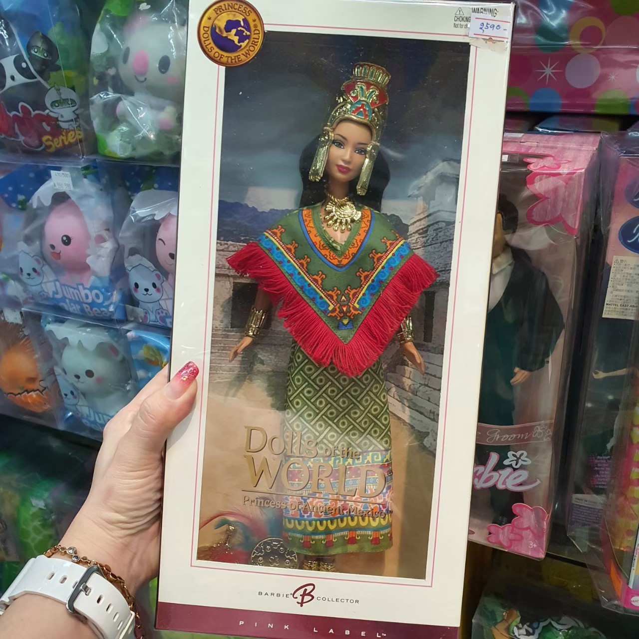 RARE BARBIE COLLECTOR EDITION DOLL OF THE WORLD BARBIE PRINCESS OF ...