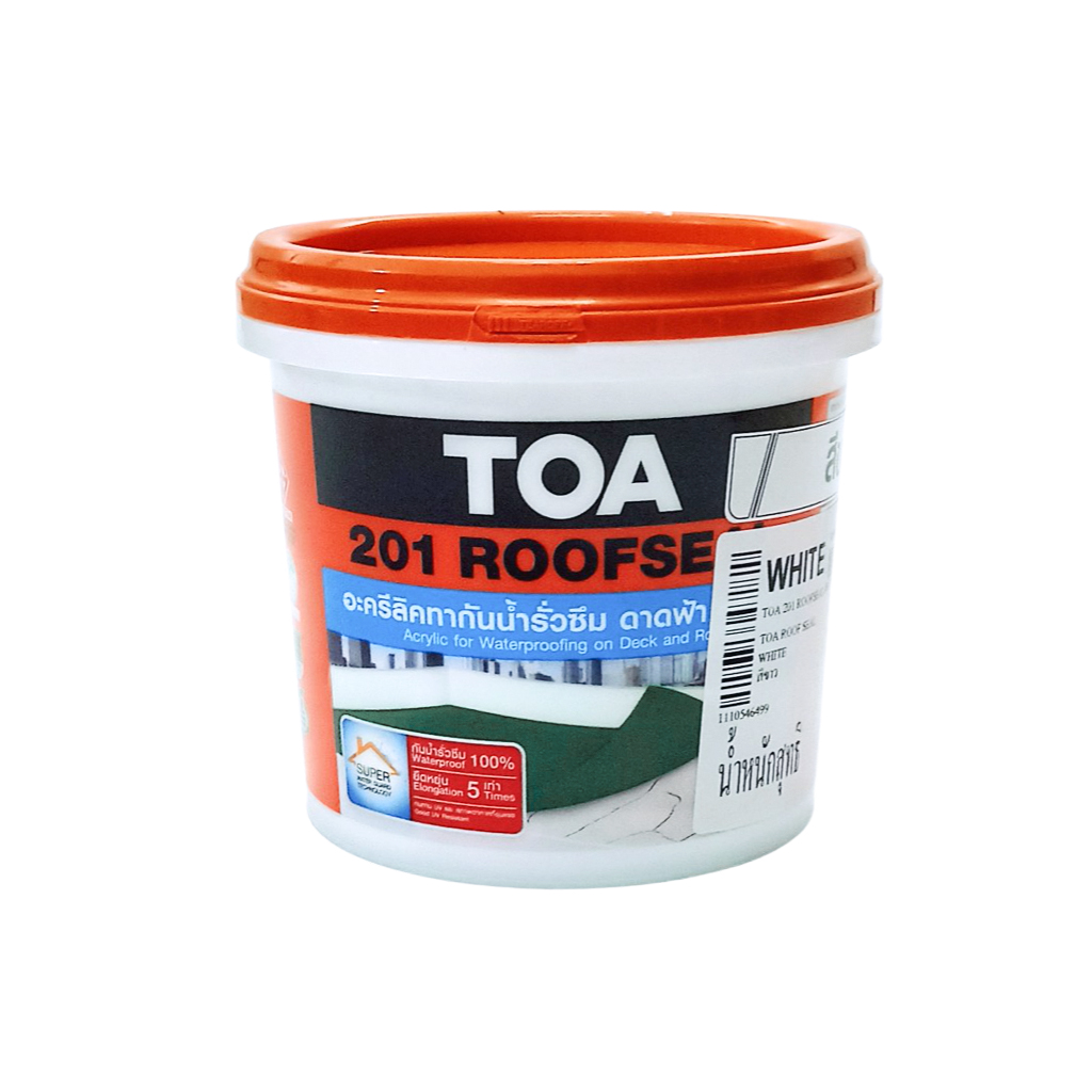 TOA 201 ROOFSEAL (ทีโอเอ 201 รูฟซีล) กันรั่วซึม ดาดฟ้า รูฟชิล กันซึม ...
