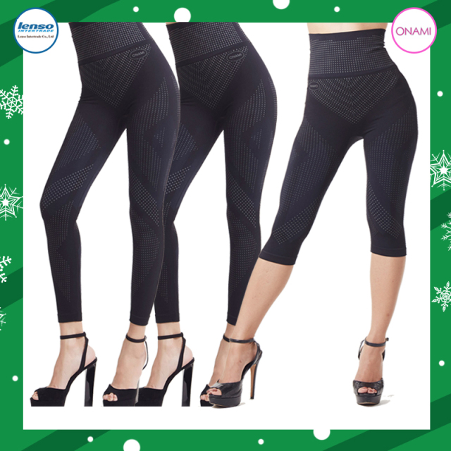ONAMI Perfect Legging ขายาว 2 ตัว(สีดำ) +ONAMI Perfect Legging ขา 5 ส่วน 1 ตัว(สีดำ) โอนามิ เพอร ...