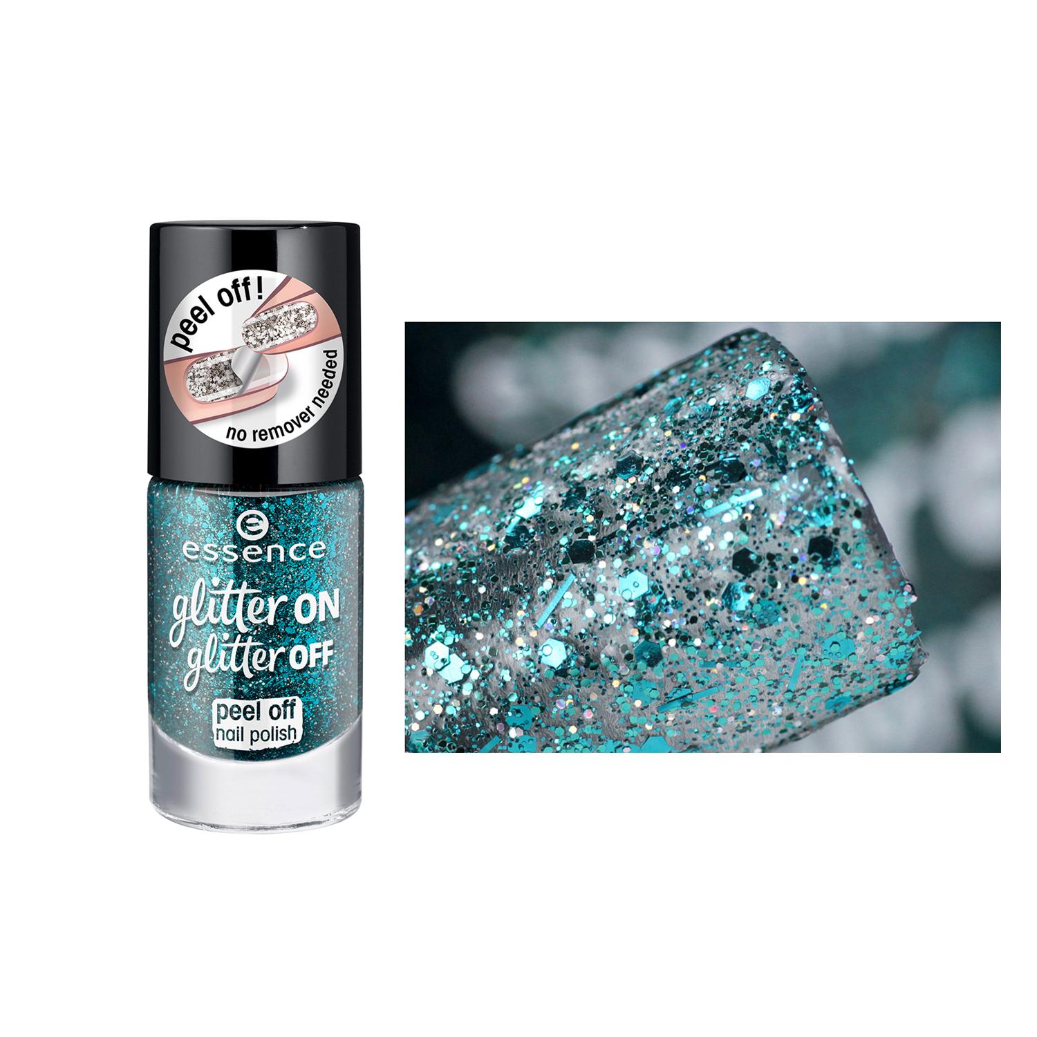essence glitter on glitter off peel off nail polish - Fashion Queen ...