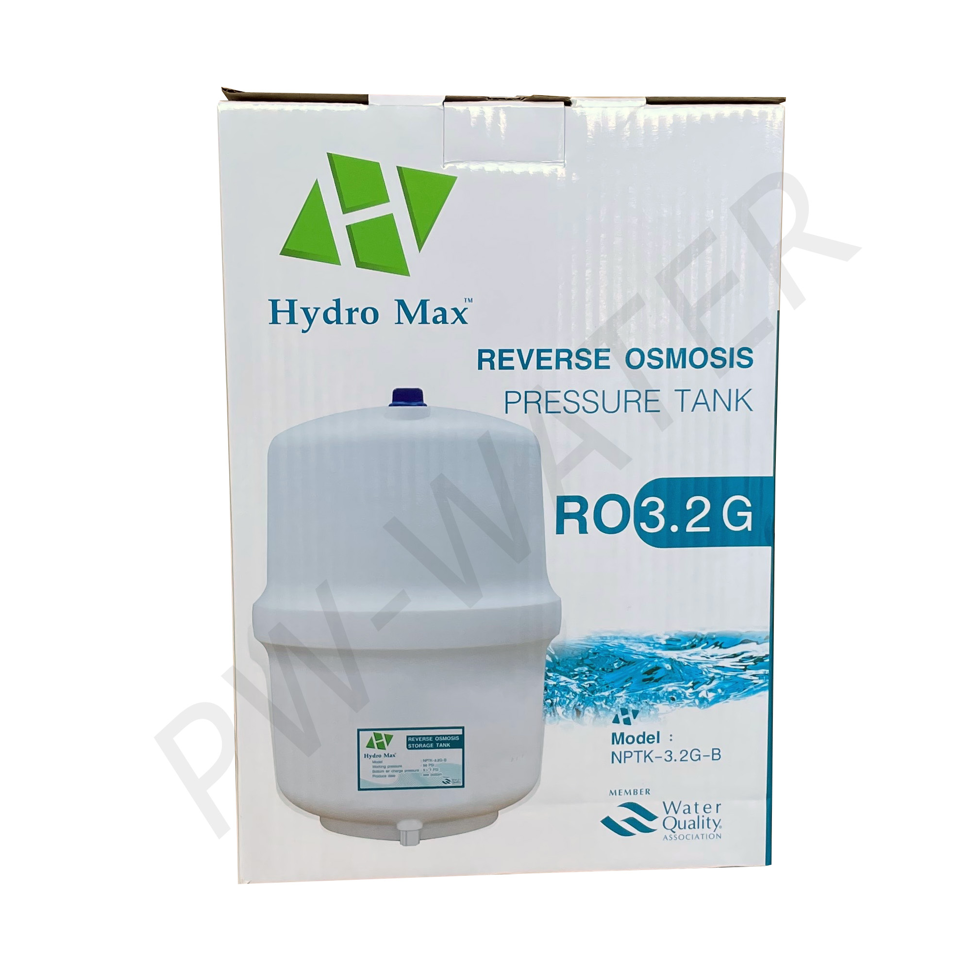 RO Pressure Tank ถังเก็บน้ำ / ถังความดัน 3.2 Gallon ใช้กับ เครื่องกรอง ...