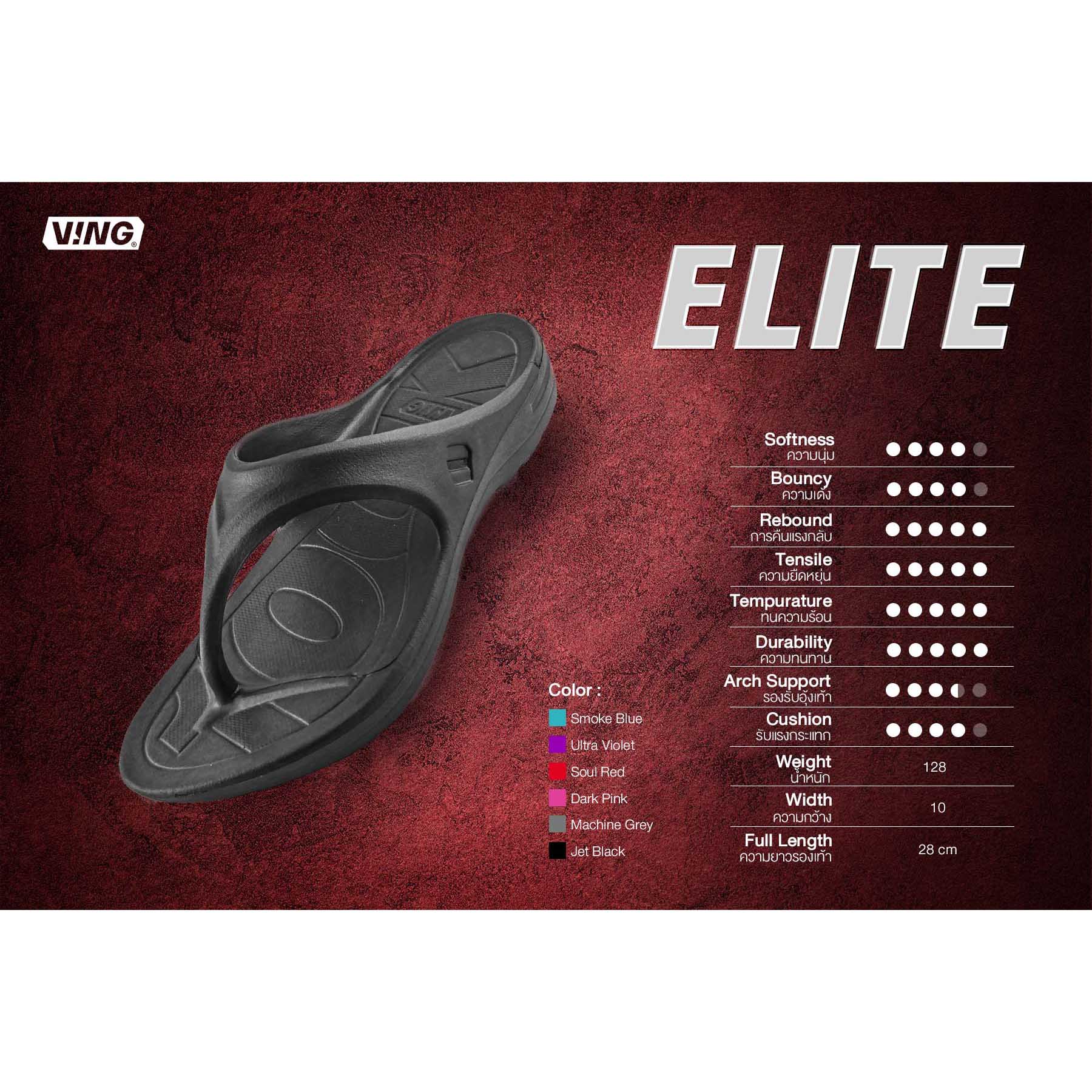 รองเท้าแตะวิ่งมาราธอน VING รุ่น 100K Elite - สีแดง Soul Red (รวมสายรัดข้อเท้า Flex Straps เลือก ...