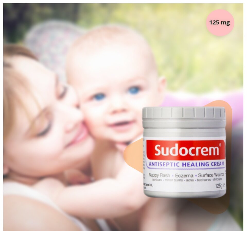 Sudocrem Sudo Cream Sudocream125g ซูโดครีม 125 กรัม แก้ผื่นผ้าอ้อม ผิวแห้ง ครีมผื่นผ้าอ้อม ขนาด ...