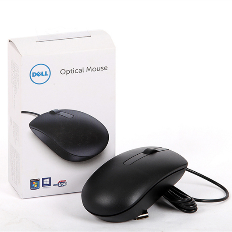 DELL MOUSE เม้าส์ USB MS116 - BLACK Logitech B100 Optical USB Mouse ...