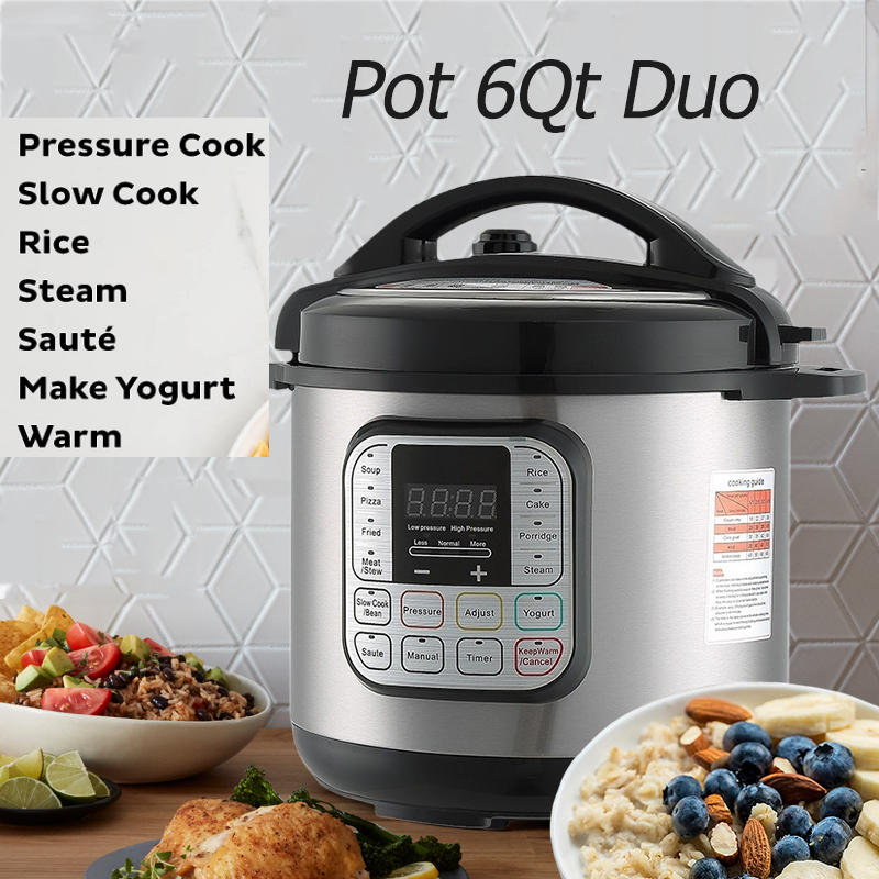 13-in-1 Pot Pro Pressure, Slow, Sous Vide, Sauté Pan, Rice/Grain Cooker ...