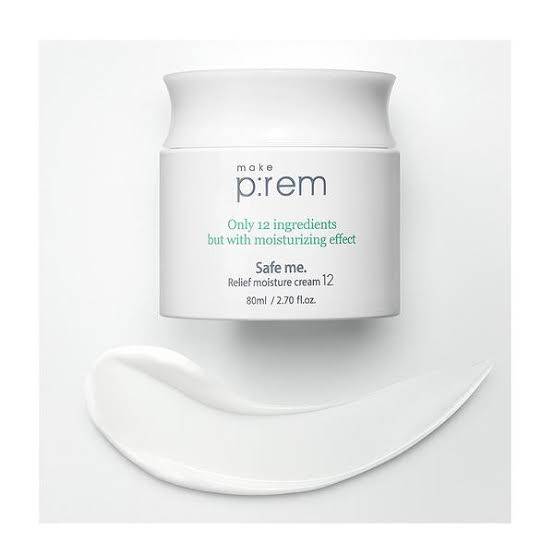 [สินค้าของแท้/พร้อมส่ง100%] Make Prem - Safe Me Relief Moisture Cream ...