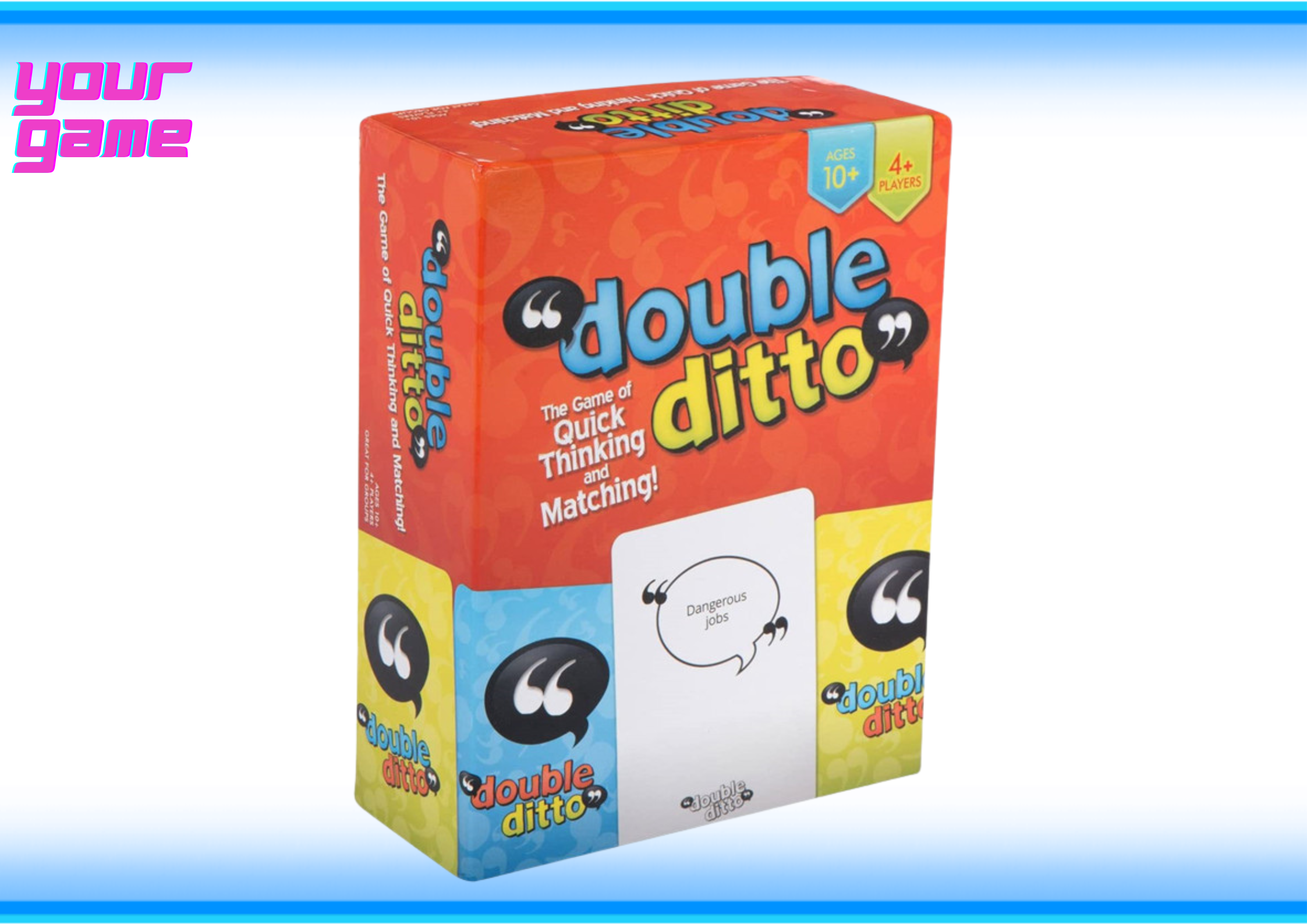 Double Ditto Board game -A Hilarious Family Party Word Board Game - เกม ...