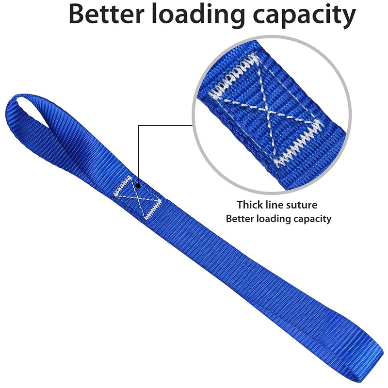 Car Motorcycle Packing Tie Downs Loop Strap Trunk Cargo Luggage Fixed ...