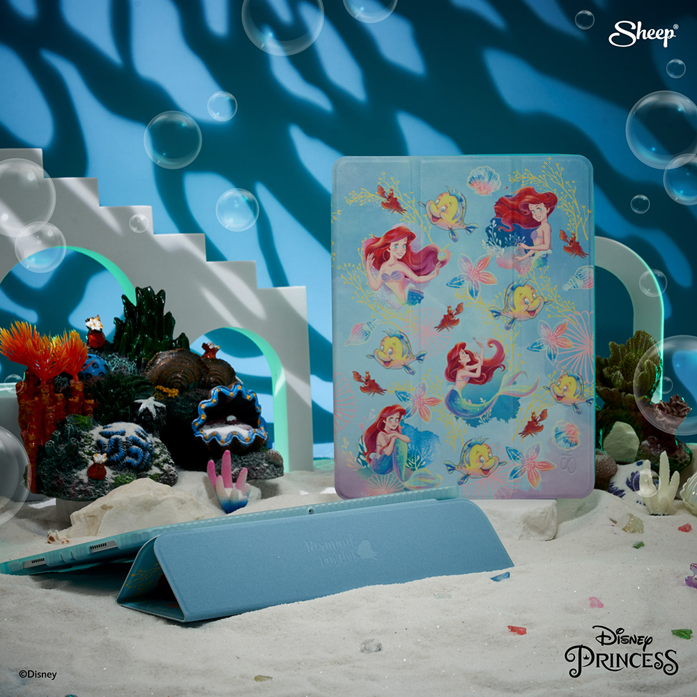 [The Little Mermaid Limited Collection ] Origami/Trifold Case for iPad ...