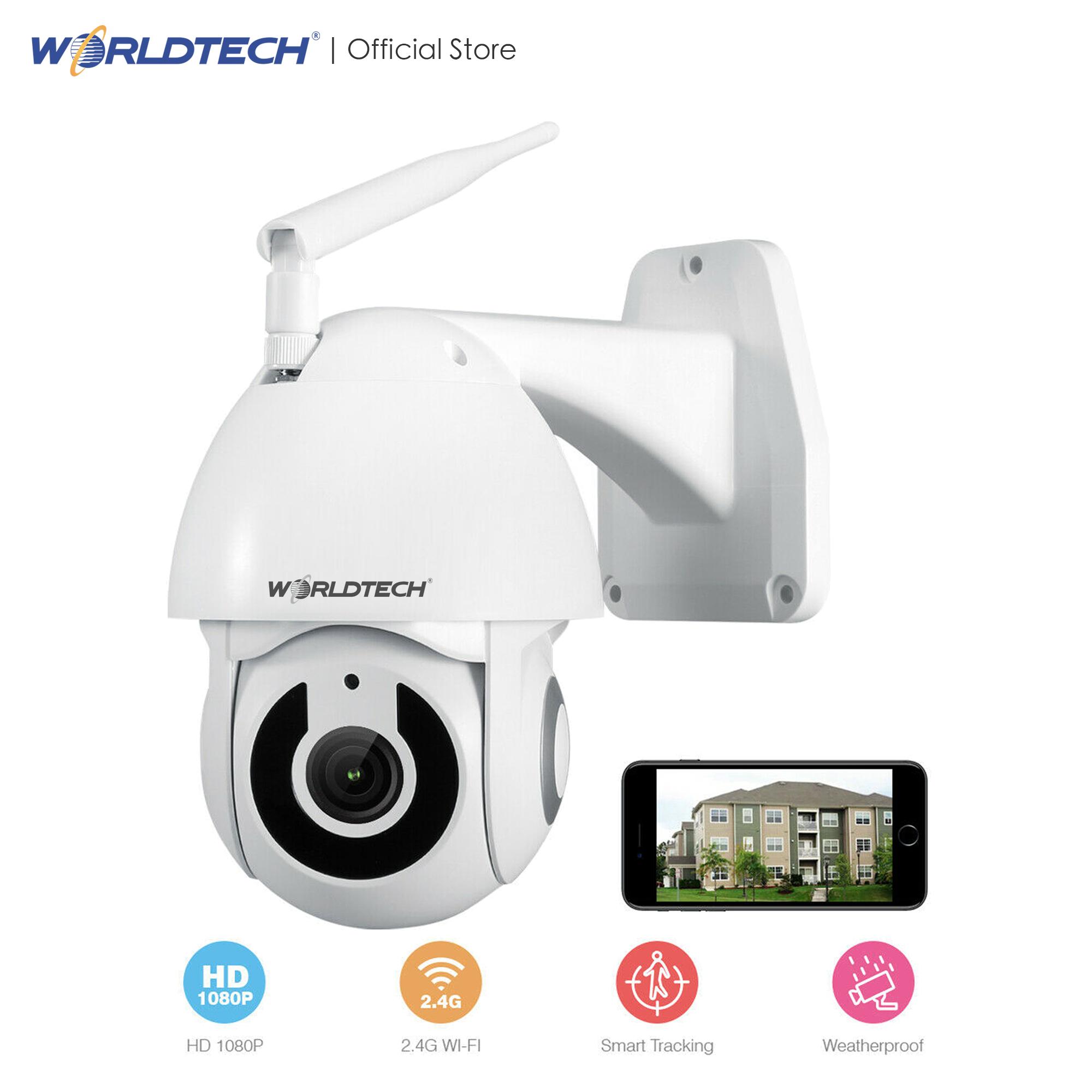 Worldtech รุ่น WT-IP001PTZ IP Camera Outdoor Speed Dome Wireless Wifi ...