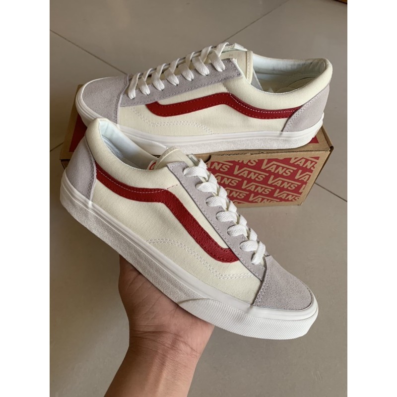 พร้อมส่ง VANS OLD SKOOL Style 36 Marshmallow รุ่นขายดี (แถมกล่อง) จ่าย ...