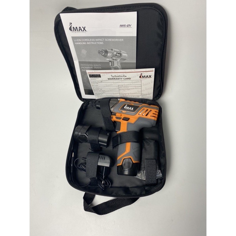 ถูกที่สุด!! Imax IMIS-12V สว่านไขควงกระแทกไร้สาย 12V พร้อมแบต 2 ก้อน ไข ...