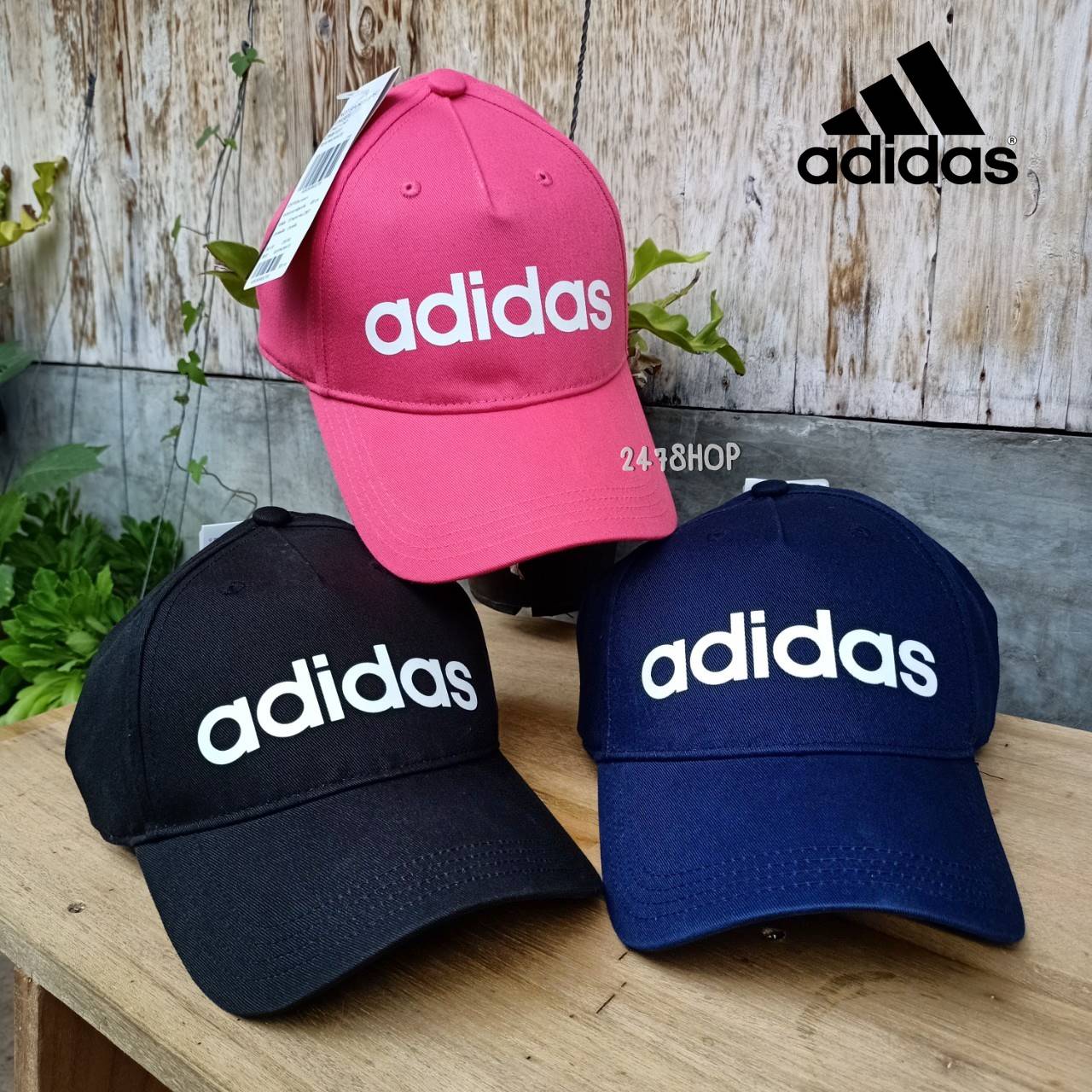 หมวกอดิดาส หมวกแก็ป ADIDAS Daily Cap DM6178 DM6179 DM6181 หมวก อาดิดาส ...
