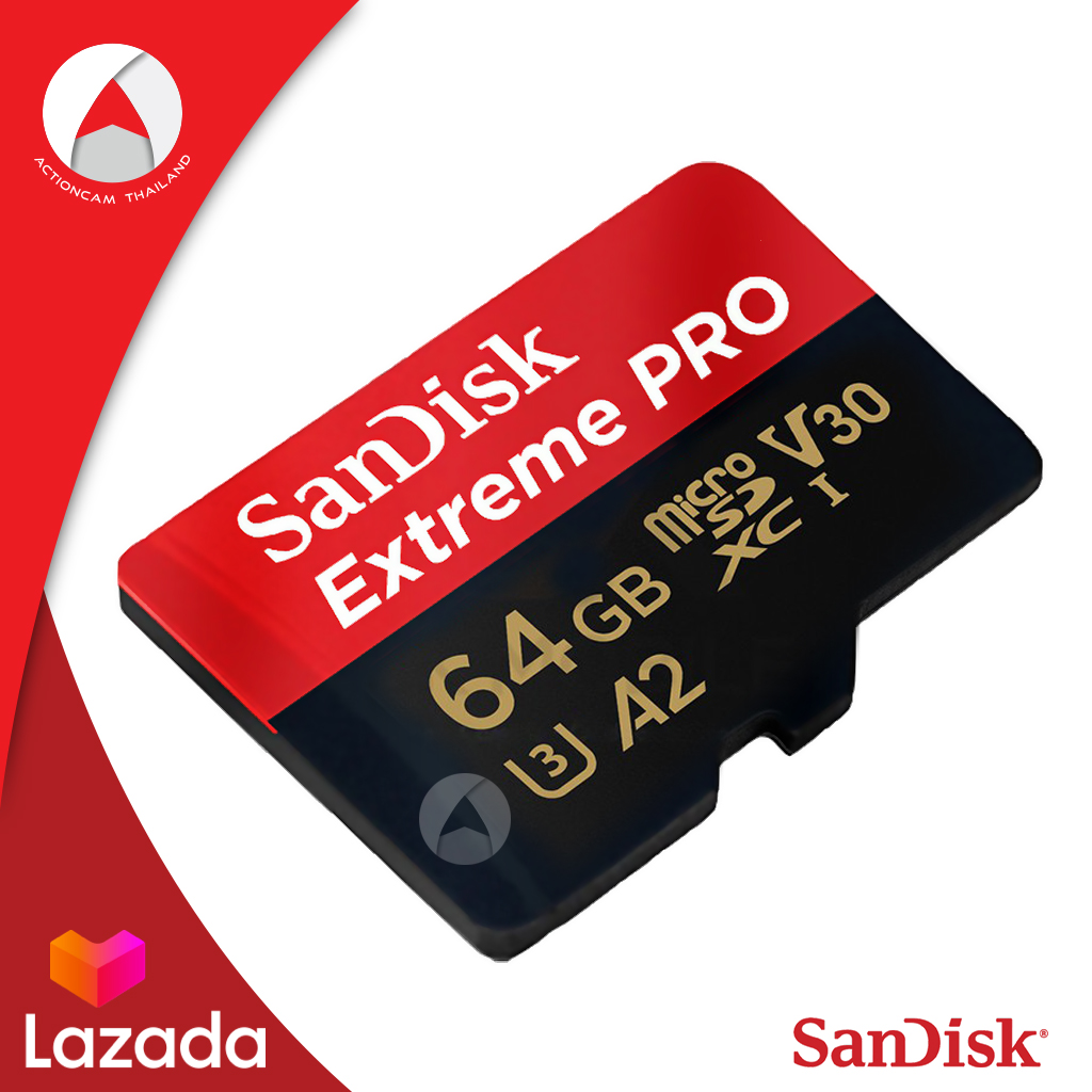 SanDisk Extreme PRO 64GB microSDXC Card UHS-II Speed 275MB/s (SDSQXPJ_064G_GN6M3) Memmory ...