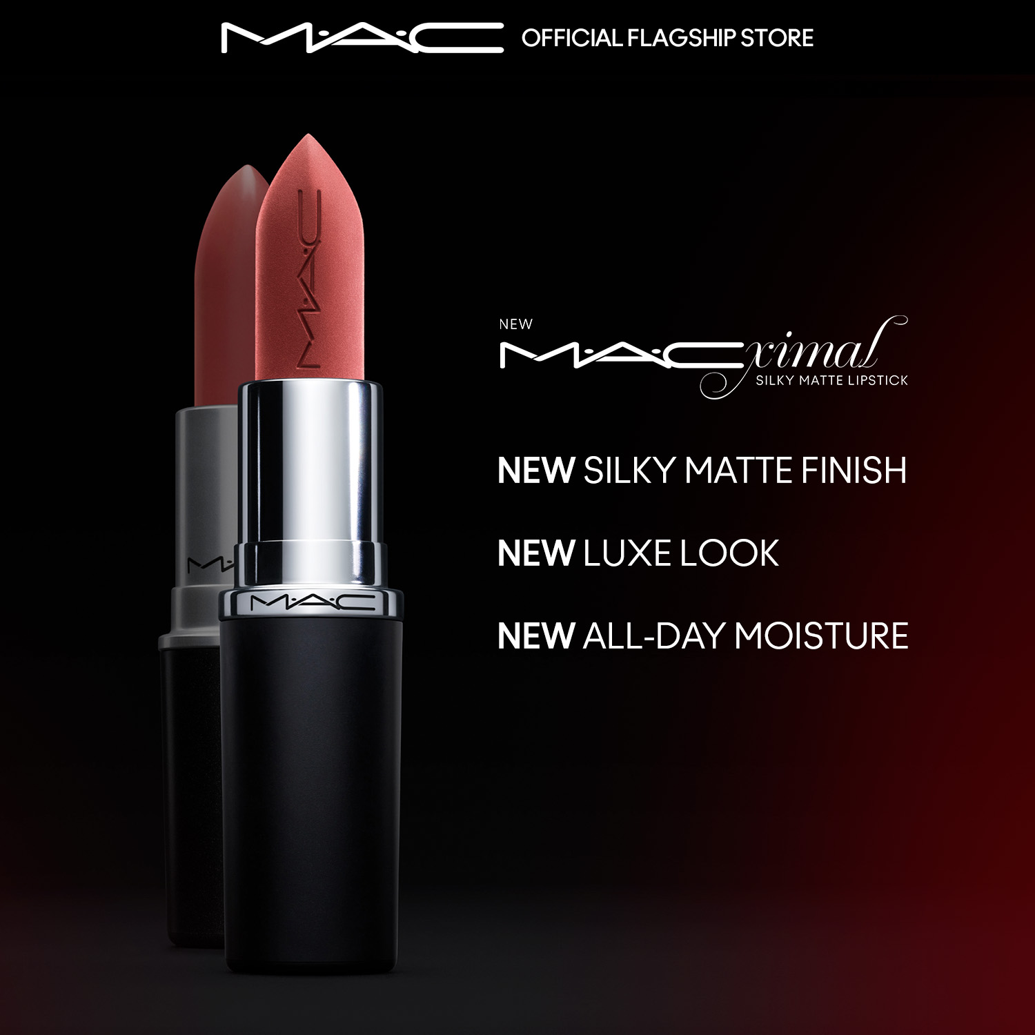 MAC MACXIMAL MATTE MINI LIPSTICK 1.7GM แมค ลิปสติก MACXIMAL MATTE MINI ...