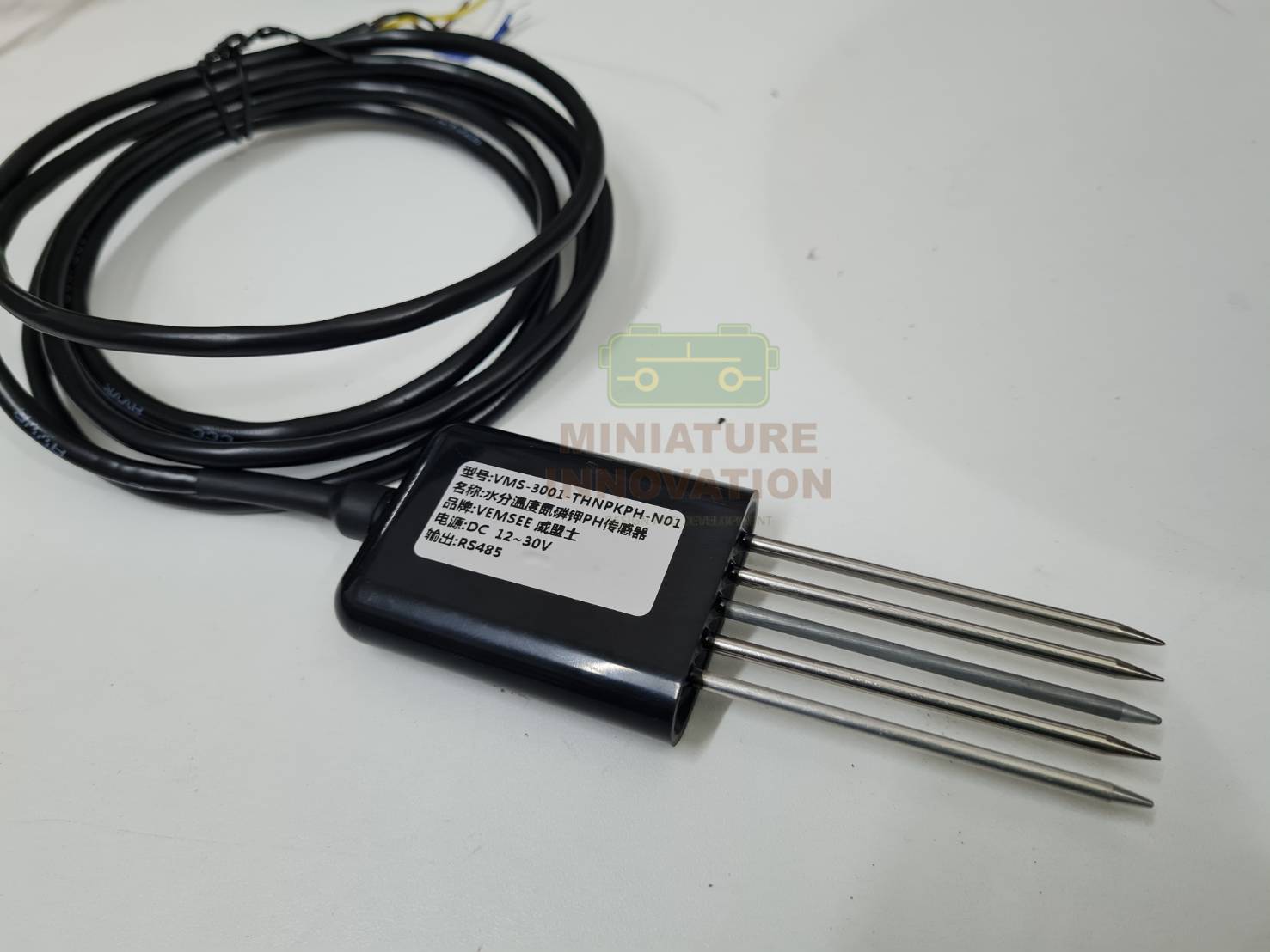 Soil PH NPK Temperature Moisture RS485 Digital Meter Sensor เซ็นเซอร์ ...