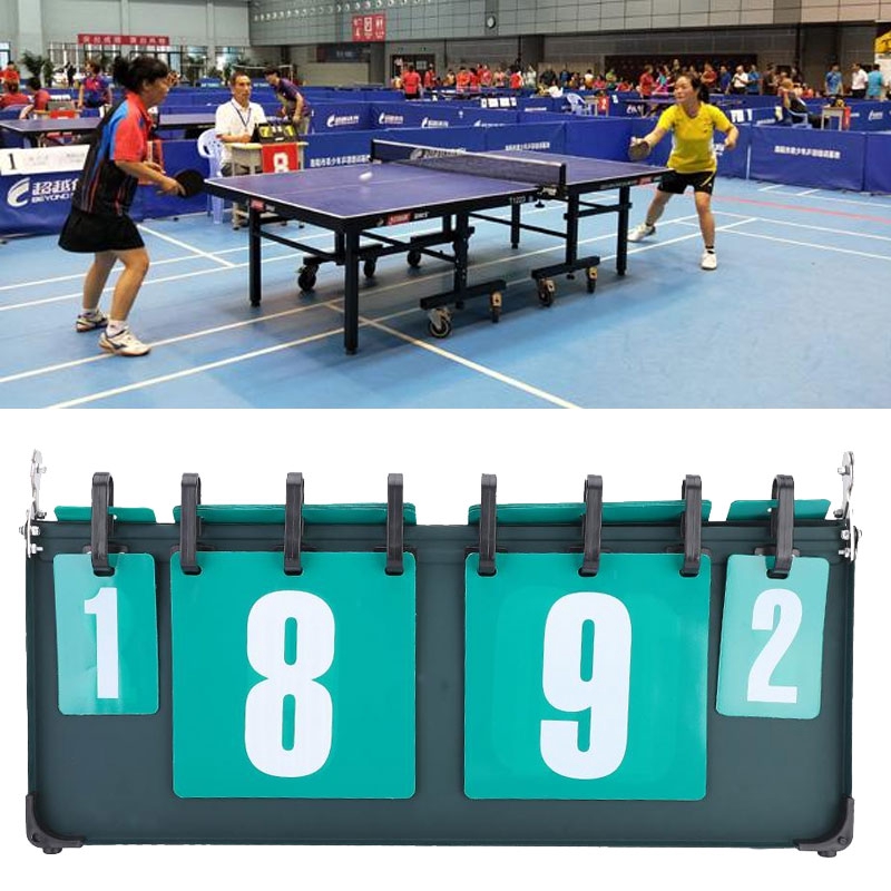 Scoreboard Portable Multi Sports Scorer Basketball Table Tennis Set ...