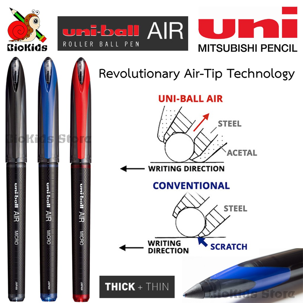 Uni-ball AIR micro 0.5 0.7 - BioKids Store (ไบโอคิดส์ สโตร์) - ThaiPick